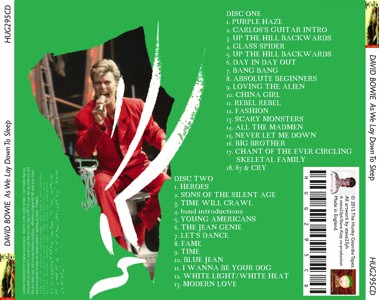 David Bowie 1987-10-13 Los Angeles ,Sports Arena – As We Lay To Sleep ...